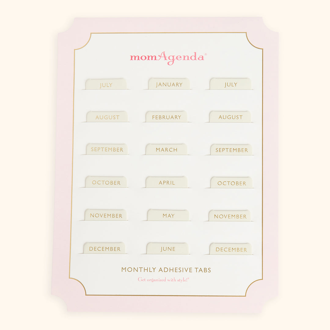 Adhesive Tabs | momAgenda – Mom Agenda