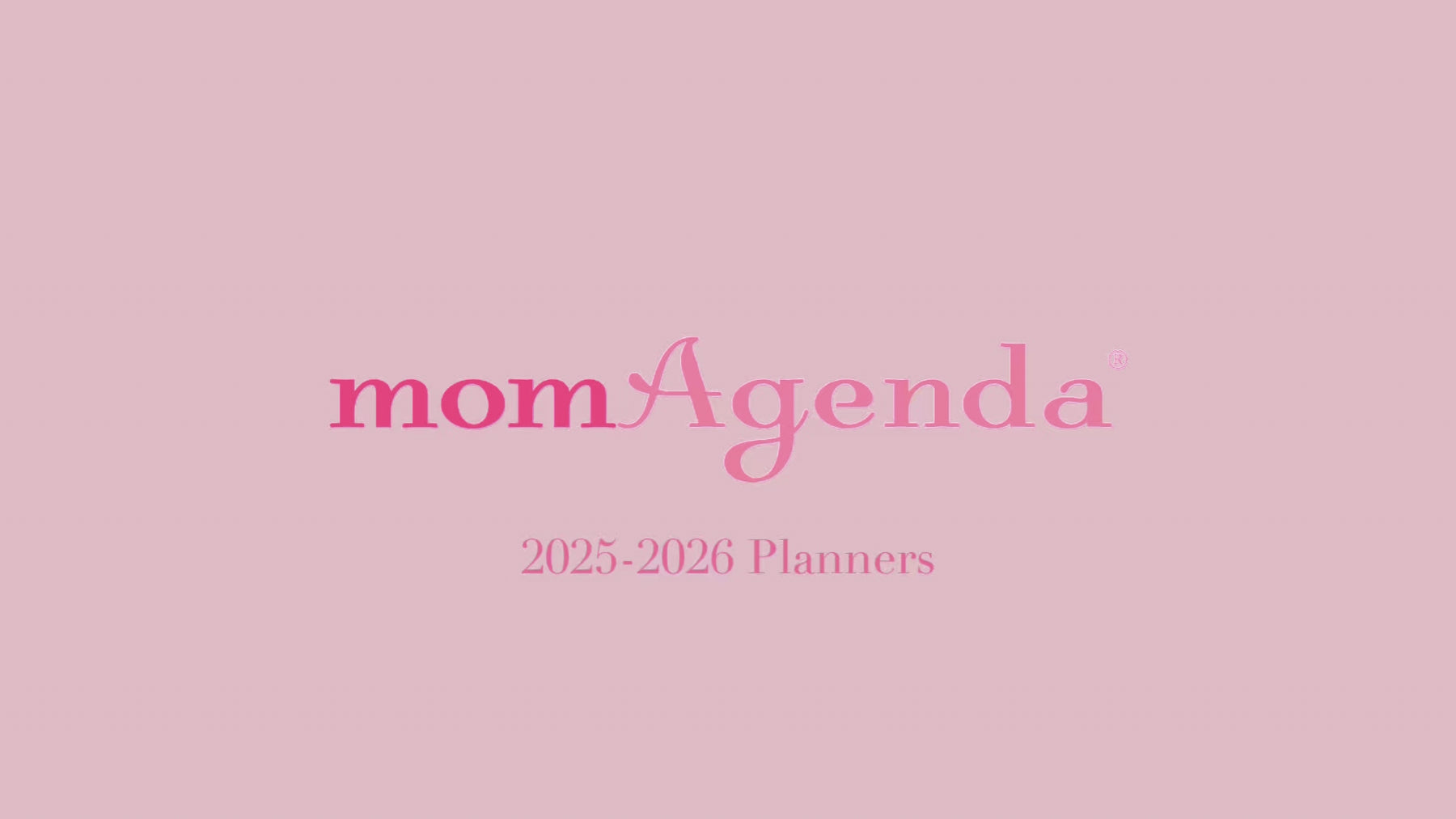 Mom Agenda Desktop 12-Month Planner 2026